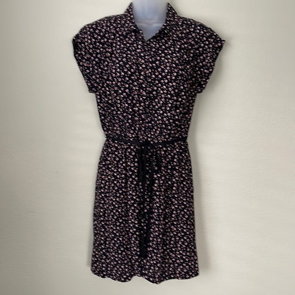 LOFT | Dresses | Loft Black Floral Dress | Poshmark